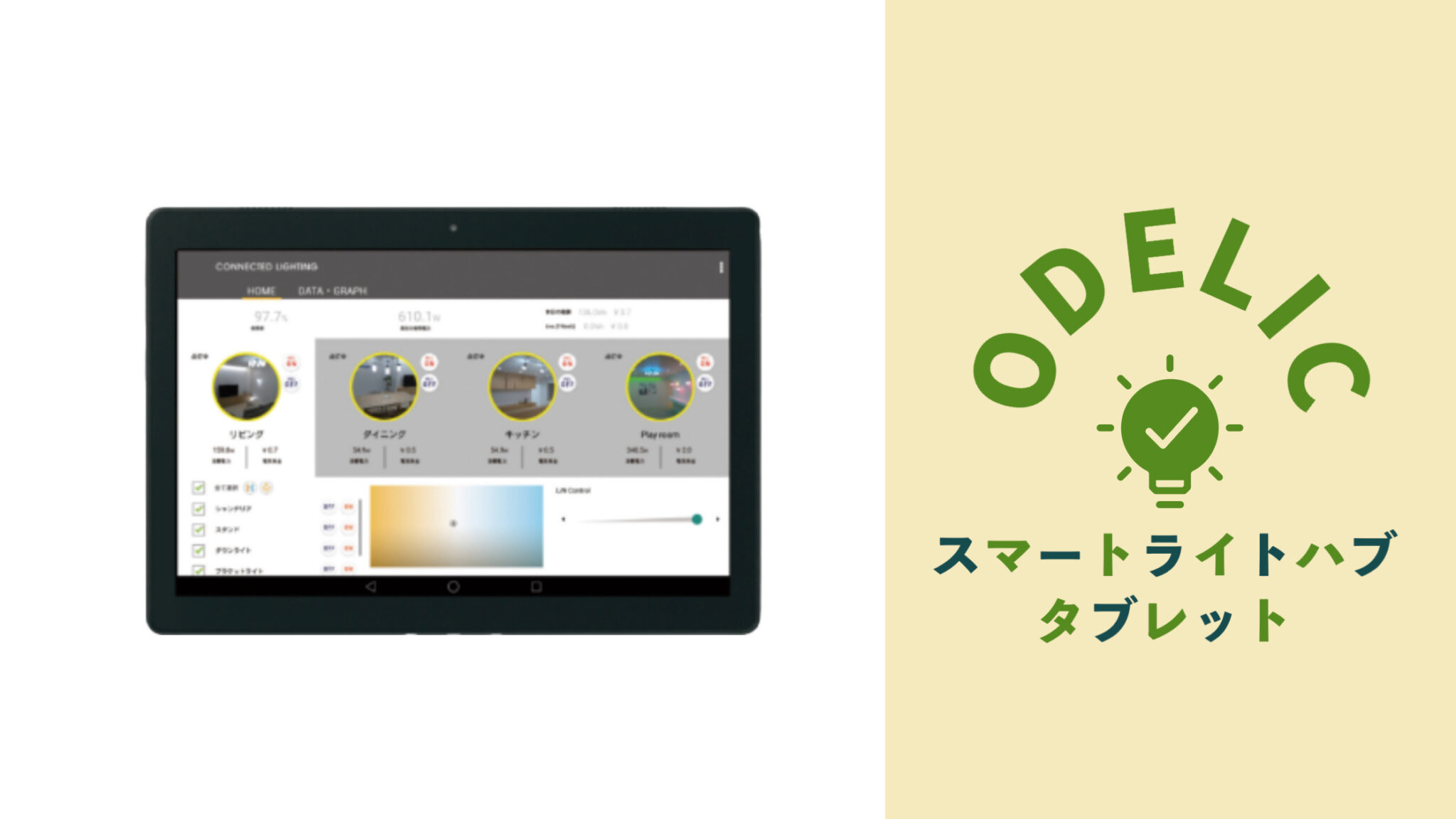 ODELIC | スマートライトハブ タブレットRC913とは？｜カズのHome&LifeHack
